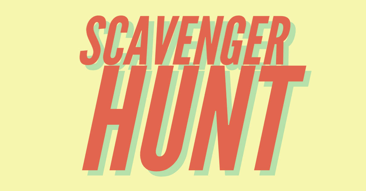Scavenger Hunt – Lake Pleasant Public Library